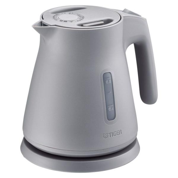 コンパクト設計、タイガー史上最軽量モデル。　　・タイガー史上最少、最軽量（1重構造）・カップ1杯約57秒・転倒お湯漏れ防止構造・省スチーム設計　　【商品サイズ】15.9×20.3×18.2cm　【本体重量】1.1kg　【箱サイズ】20.1×...