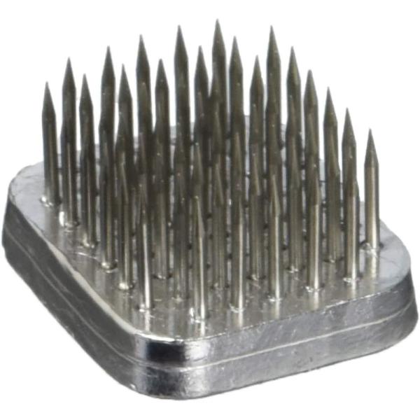 材質：真鍮針　外寸縦×横mm：32×29（ステン針）　生産地：日本（燕三条）　日本製　　※画像のサイズ感と実際のお届け商品のサイズ感は異なる場合があります。商品名および仕様に記載のサイズ・カラー等がお届けの商品になります。　　