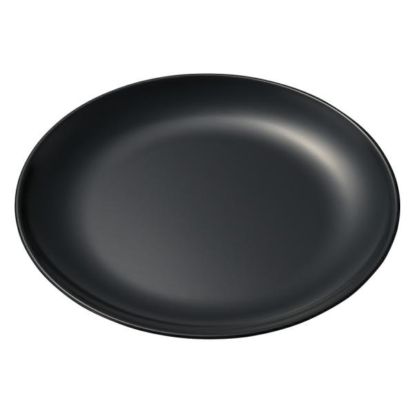 ・おしゃれなフラットプレートです。ビュッフェやオードブルの盛り付けに最適です。　　●シンプルメラミン食器 黒　飽きの来ない無柄。　素朴な色合い。いつまでも飽きのこない器。　　商品サイズ:250φ×24mm　商品重量:256g　材質:メラミン...
