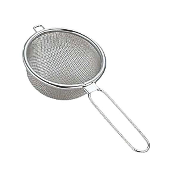 ●内アミ：40メッシュ　外アミ：18メッシュ　　材質：18-8ステンレス　外径×柄長mm：φ65×88　生産地：日本（燕三条）　日本製　　※画像のサイズ感と実際のお届け商品のサイズ感は異なる場合があります。商品名および仕様に記載のサイズ・カ...