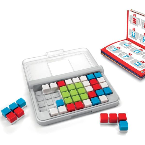 ゲームで脳を刺激しよう!　真ん中の四角に注目せよ!　ゲームボードのセンター部分に注目しながら、全てのピースをはめ込むパズルゲームです。　　問題に示されているのはセンター部分のみです。　カラフルな10個のピースを全て配置し、センター部分が問題...