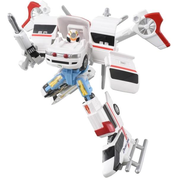 　セット内容：アーマービークル(トヨタ ハイメディック救急車)上半身パーツ×1、アーマービークル(トヨタ ハイメディック救急車)下半身パーツ(右)×1、アーマービークル(トヨタ ハイメディック救急車)下半身パーツ(左)×1、アーマービークル...