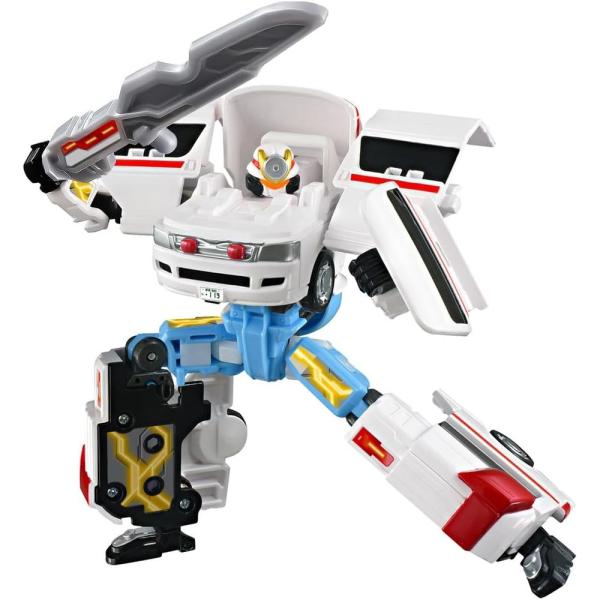 「特装合体ロボ ジョブレイバー」から 新しい救急のジョブレイバー『メディブレイバー トヨタ ハイメディック救急車』が登場！　　　セット内容：アーマービークル(トヨタ ハイメディック救急車)上半身パーツ×1、アーマービークル(トヨタ ハイメデ...