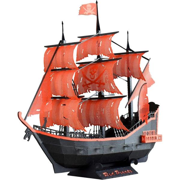 ペーパーナノの新アイテム ”赤い海賊船” が登場！発売中の『海賊船』より部品が大きくなり、細かい部品が少なくなって組み立てやすくなりました。　●カッターとクラフトボンドだけで誰でも簡単にリアルなペーパークラフトが作れる商品です。　●レーザー...