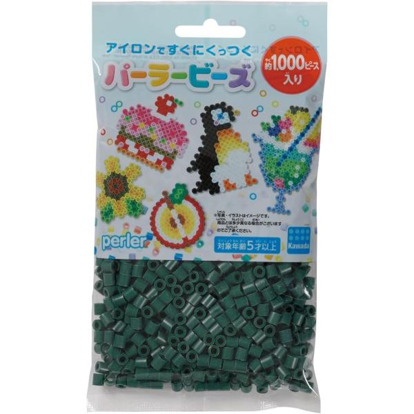 パーラービーズの単色シリーズに待望の新色が登場！●常緑樹の葉の色を思わせる深い緑色です。●木々の陰影の表現に使いやすく、落ち着いた色使いの作品にぴったりです。　　対象年齢：5歳以上　商品サイズ：178×102×20mm　　パッケージサイズ：...