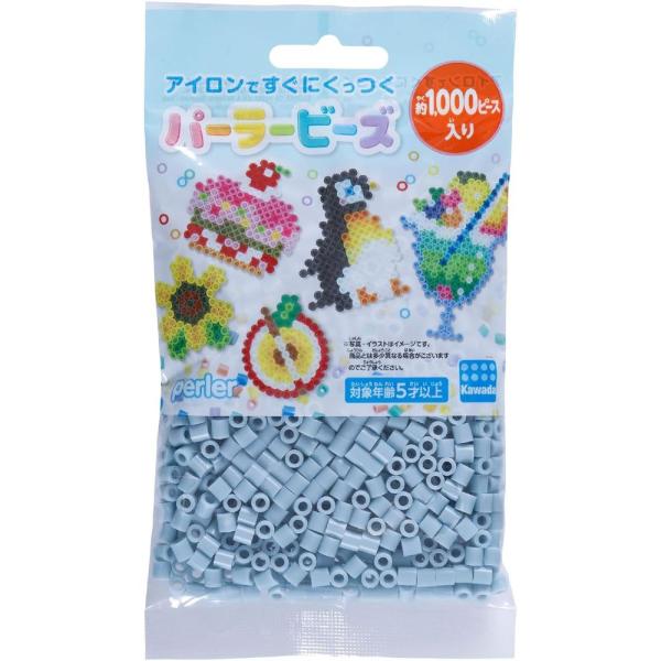 パーラービーズの単色シリーズにくすみカラーが登場！●霧よりも薄い、靄(もや)をイメージしたカラーです。●「ロビンズエッグ」よりグレー味のある薄い水色で、微妙なトーンの作品に使いやすい落ち着いた色味です。　約1000ピース入り　　対象年齢：5...