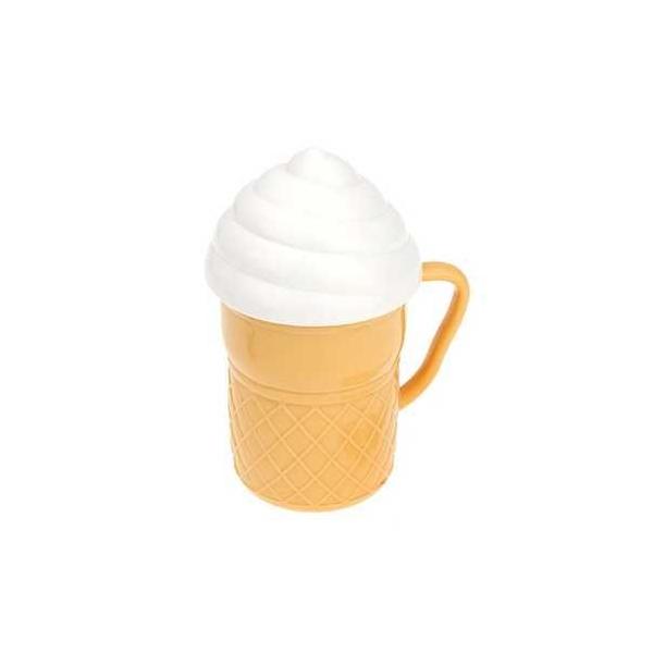 氷を入れて塩入れて材料入れたらひたすらシェイク。電池も電源も不要で３〜５分でアイスクリームのできあがり！　　対象年齢：6歳以上　商品サイズ：105×155×85mm　　パッケージサイズ：135×220×105mm