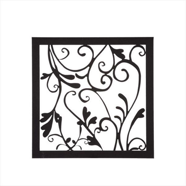 送料無料【オンリーワン】外壁や門袖などファサードの上品なアクセントとなるアイアンのウォールパネル。