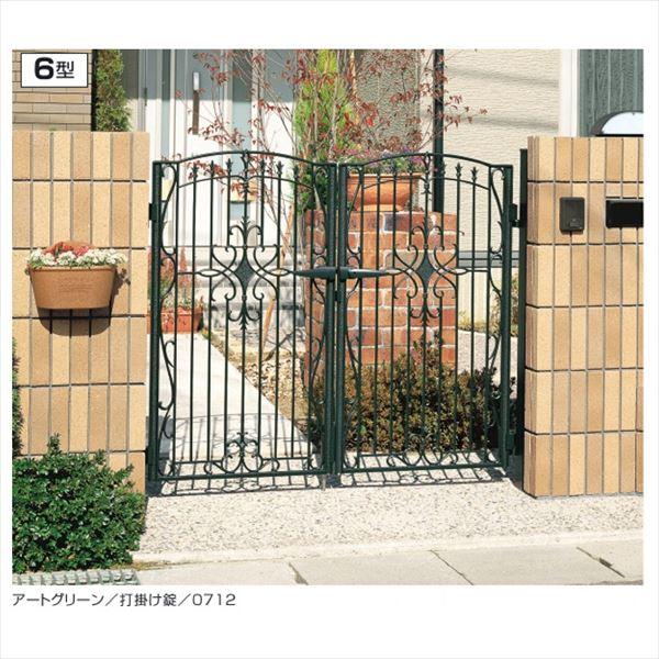 送料無料【三協アルミ】デザイン性の高いアルミ鋳物門扉シリーズ