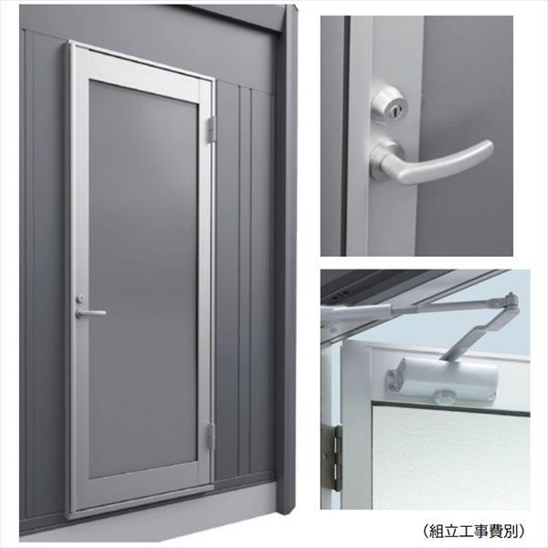 送料無料【イナバ物置 オプション】操作性に優れたレバーハンドルを採用しました。