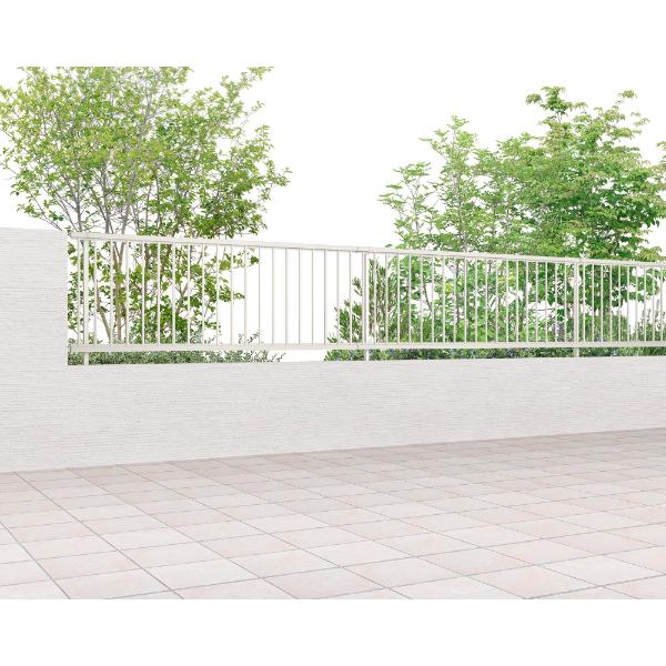 【リクシル】一流メーカーの境界用フェンスの決定版。フリーポールタイプの商品です。