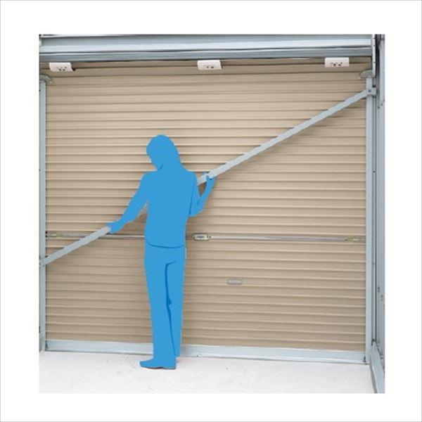 【イナバ物置 オプション】台風等の強風時のシャッター補強に