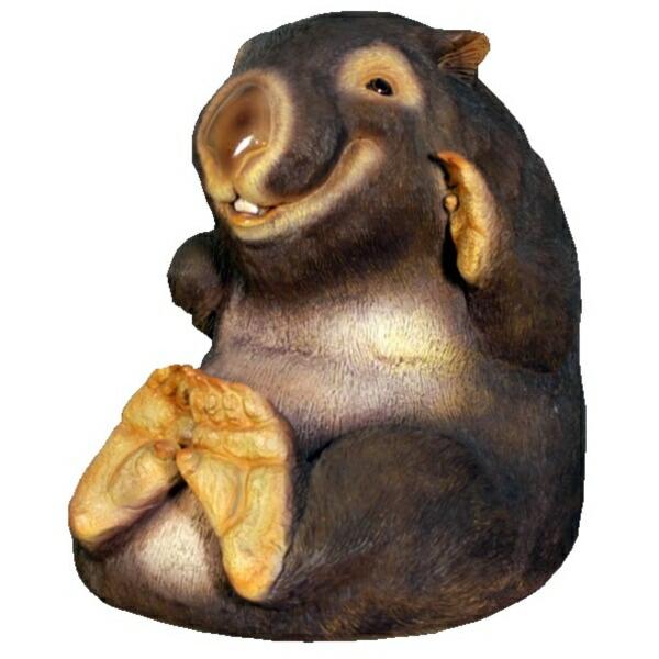 送料無料【ＦＲＰ】笑うウォンバット