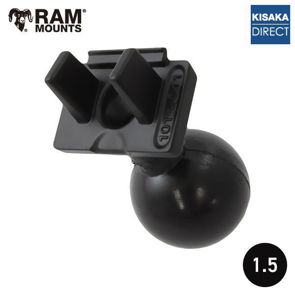 商品コード：130202LOWRANCE Elite5/Mark5/Hook-5に対応の、RAMマウント製1.5インチボールアダプターです。対応魚探の背面に直接取付ができます。クイックリリース式のため、取り外しも簡単です。別売の1.5インチ...