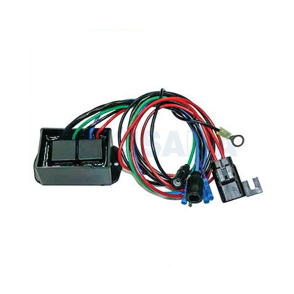 商品コード：182321ATLAS/アトラス ハイドロジャックプレートの補修用リレイ&amp;ハーネスです。 ◇Replacement Wiring Harness AHJRELAYKIT-2-DP