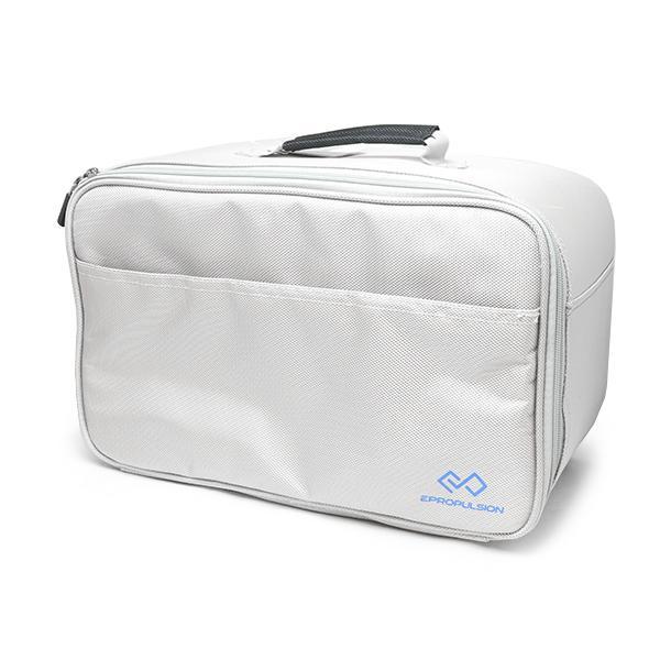 商品コード：185826ポータブル電動船外機VAQUITA(バキータ)用のキャリーバッグです。しっかりとした生地に、バック内部の仕切りはマジックテープでフレキシブルに調整できます。バキータのスペアのバッグとしてはもちろん、しっかりとした生地...