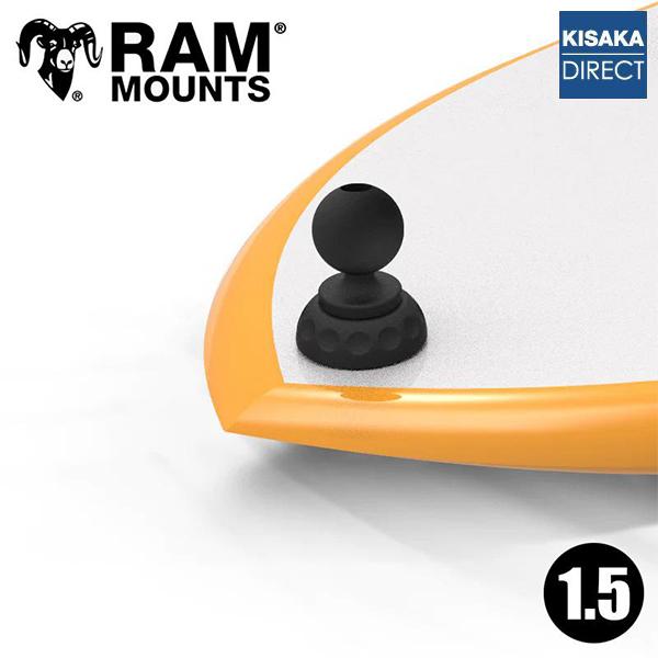 商品コード：222405リーシュカップ付属のサップボード、サーフボードでリーシュカップに本製品を差し込み1.5インチボールマウントとして活用出来ます。ダブルソケットアームをジョイントし、ロッドホルダーやカメラマウントとしてその他マウントによ...