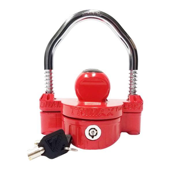 商品コード：230390ユニバーサルロックのボール部分にヒッチカプラーをセットし、本体と分割式のシャックルバーで挟み込みロックします。シャックルバーの移動幅は約60mmあり任意の位置でロックが可能です。ボール径 1-7/8インチ(約28mm...