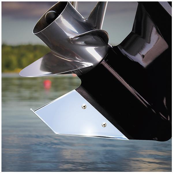 商品コード：254411エンジンのスケグ部分に取付し、浮遊物などにぶつかった際のスケグの損傷を軽減します。また、取り付けて固定する上部スケグが少なくとも2〜3インチ残っている場合は、壊れたスケグの代わりとして使用することもできます。取付は1...