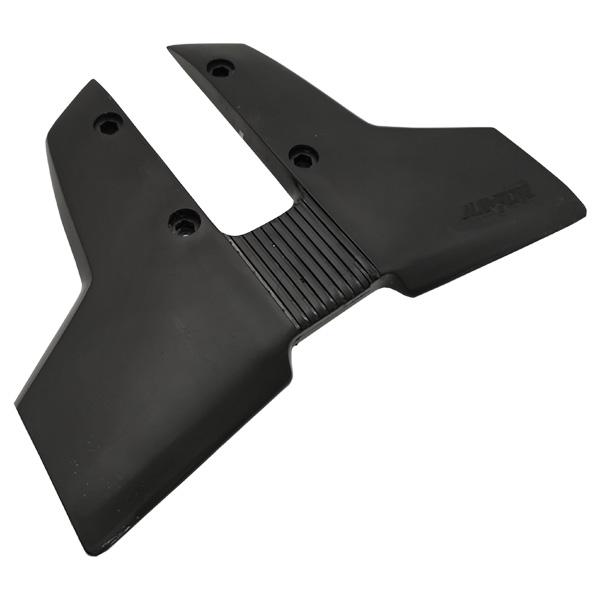 商品コード：321521飛行機の羽のように本体の後端が下がった形状はボートの船尾を持ち上げる効果が大きく、また滑走中にはポーポイジング(船首が上下に跳ねる)を抑えるのに効果があります。40HP未満の大半の船外機に取り付けが可能です。※取付に...