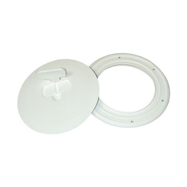 商品コード：326327ハンドルを引き起こして90度ひねることで簡単に開けることができます。◆開口部内径：130mm◆フランジ外径：201mm◆穴開け寸法：159mm