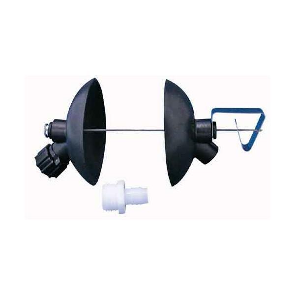 商品コード：44357T1MERCURY純正フラッシングキットで、人気でおすすめです。16mmホース用　プラスチックホースニップルが付属されています。この商品を使用する為には、ギアハウジングの給水口に左右にこのフラッシングキットを取付するた...