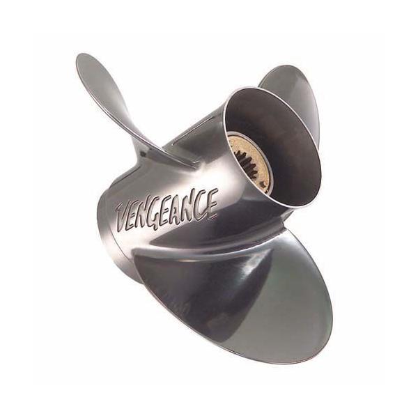 商品コード：48-855862A464ストローク30馬力(〜2005年まで)</p>4ストローク40〜60馬力(ビッグフット/コマンドスラスト以外)強力な駆動力と、抜群の強度と耐久性を誇るステンレスペラが、Vengeance/ベ...