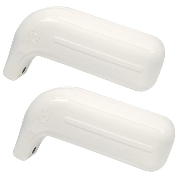 商品コード：505828-ECアルミボートやバスボートなどの、デッキが低いボートに最適なフェンダーで人気でおすすめです。L字型なので、ガンネル上面からサイドハルへ沿うように設置する事ができます。◆カラー：ホワイト ( 白 )※ご使用になるモ...