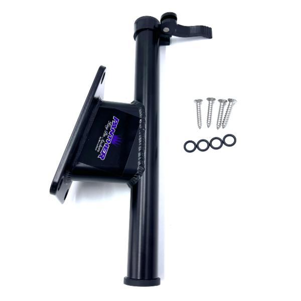 商品コード：508251■トランサムマウントサイズ(2.5インチ/64ミリ)ブラケット側プレート部:縦＝153mm x 横=102mmネジ穴×4(Φ7ミリ・センターtoセンター:縦=127mm x 横=76mm) マウント全長:140mm ...