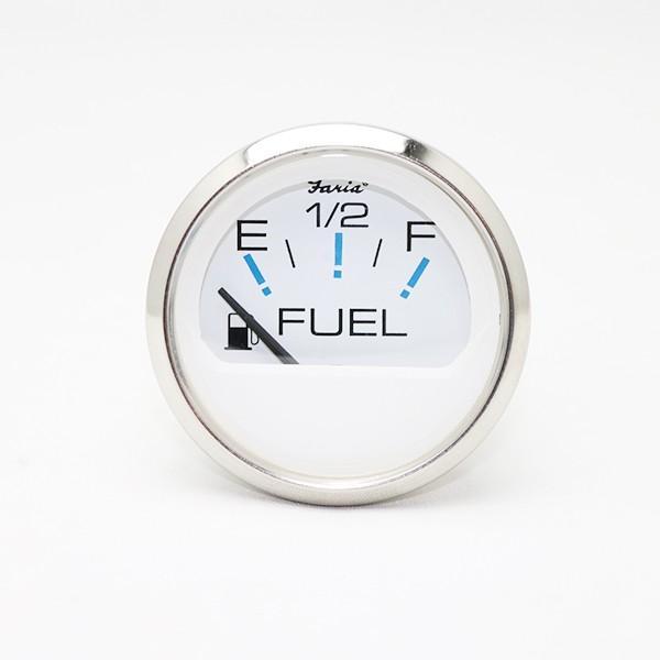 商品コード：613801FARIA(ファリア)製の白色フューエルレベルゲージ(燃料計)です。燃料計はメーター単体ではご使用になれませんので、別売りのセンダーユニット(センサー)と一緒にご使用ください。センダーユニットは種類がございますので、...