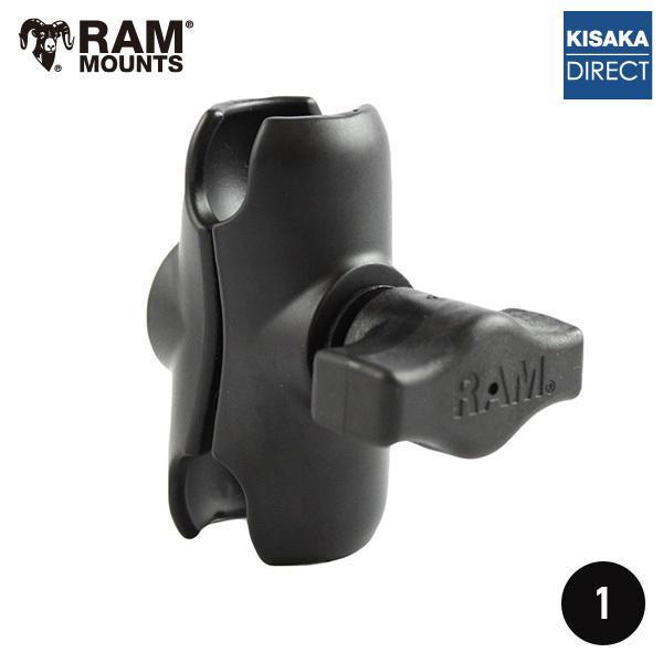 商品コード：682011全長約62mm、ソケット間約44.5mmのショートサイズ、1インチボール用ダブルソケットアームです。中央のノブでソケットの開け締めが簡単に行えます。また、ボールとソケットの組み合わせで、取り付け角度が自由に調整できま...