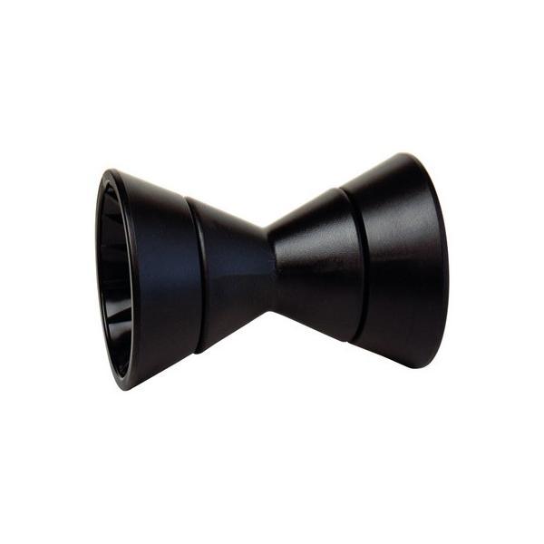 商品コード：686404PVC(ポリ塩化ビニール)製　黒色　バウローラーセット(エンドベル付き)※入荷ロットによりカラー、デザインが異なる場合がございます。◆ベースサイズ：102mm(4インチ)◆シャフト穴径：13mm(1/2インチ)◆全長...