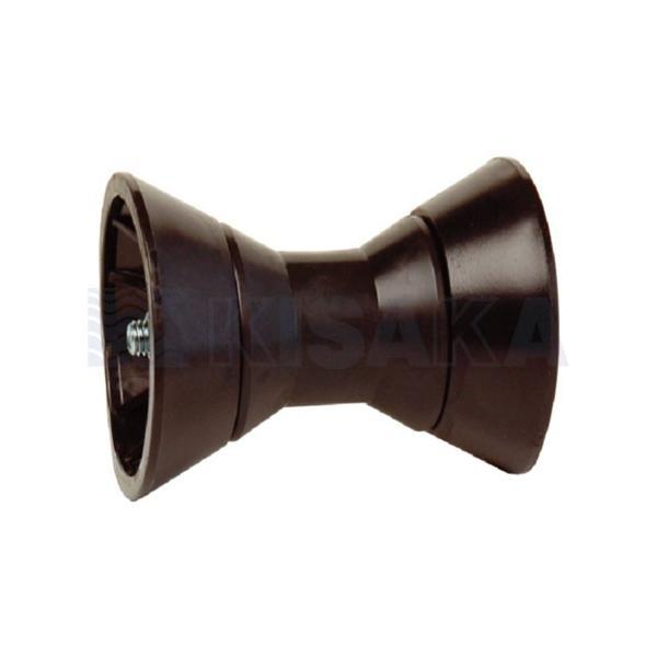 商品コード：686405PVC(ポリ塩化ビニール)製　黒色　バウローラーセット(エンドベル付)※入荷ロットによりカラー、デザインが異なる場合がございます。◆ベースサイズ：76mm(3インチ)◆シャフト穴径：13mm(1/2インチ)◆全長：1...