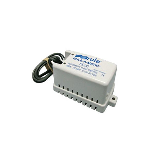 商品コード：702940「rule」ビルジポンプ用フロートスイッチです。水が溜まるとフロートが浮き、ポンプを動作させます。水位が下がるとフロートも下がり、スイッチオフとなります。■対応ポンプ:DC12〜32V/20A以下■取り付けネジ穴径:...