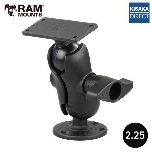 商品コード：7425012.25インチボール用のラウンドベース(品番:704202)、ダブルソケットショートアーム(品番:704201)、2×5インチのスクエア(長方形) トップパーツ(品番:742500)がセットになった商品です。HUMM...