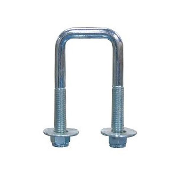 商品コード：786212Uボルト×1とロックワッシャー、ナット×各2個のセットです。◆サイズ：ボルト径：11mm×内幅：39mm◆材質：スチール(亜鉛メッキ)製コの字ボルト トレーラー バンク 角型