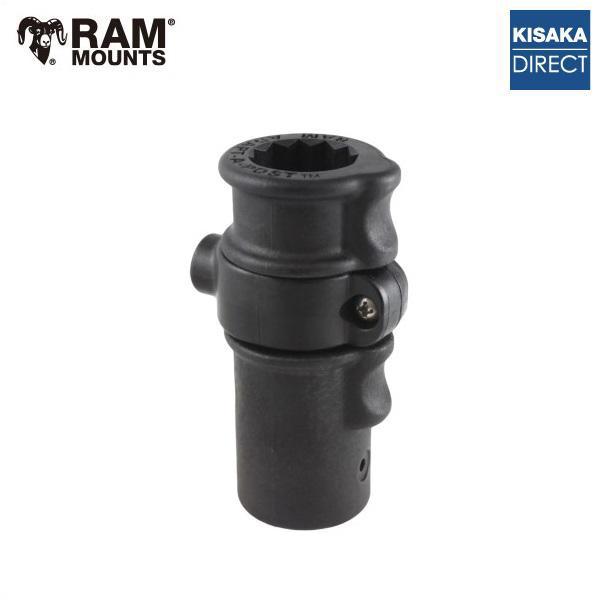 商品コード：820013延長用ショート・ミドル・ロングPVCパイプとの組合せでスプラインポストタイプのロッドホルダーやボールマウントを取り付けるソケット(アダプター)になります。パイプ取付後の固定はPVC接着剤やリベット止めになります。(接...