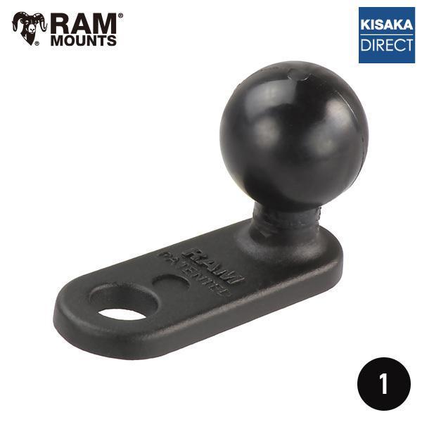 商品コード：881232バイクのミラーフレームへ取り付けるためのボールマウントです。直径11mmの取付穴を備えています。別売の1インチボール用ダブルソケットアームやデバイスホルダーと組み合わせてご使用ください。◆ボールサイズ:1インチ◆取付...