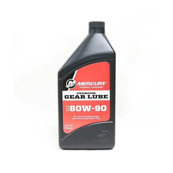 商品コード：92-858058K01マーキュリー純正 プレミアム ギアルーブです。このギアルーブには優れた乳化防止剤が配合され、その他の添加剤と共にフィルム効果でギアやベアリングなどを保護し金属同士の摩耗を軽減します。※MERCURY船外機...