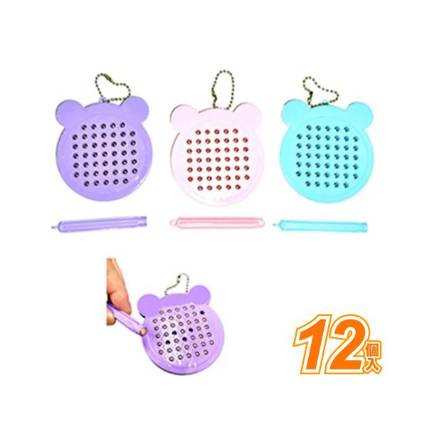 パッケージサイズ：H14×W9×1cm本体サイズ：H12×W7cm×D1cm(ペン：7cm)　無心で遊べるやみつきになるパチパチ音??一度触ると癖になって長時間遊んでしまいます！付属のペンで盤面をなでると磁石の力でボードに銀色ボールがぱちっ...