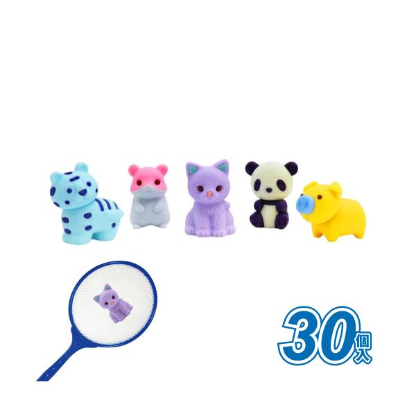 商品サイズ：パンダ2.4×3.1×1.8cm、トラ3.2×2.9×1.9cm、ブタ3.2×2.3×2.1cm、ハムスター2.9×2×1.8cm、キャット2.2×2.6×3.2cm　業界初！水に浮かぶ消しゴムの第二弾です。おもしろ消しゴムでお...
