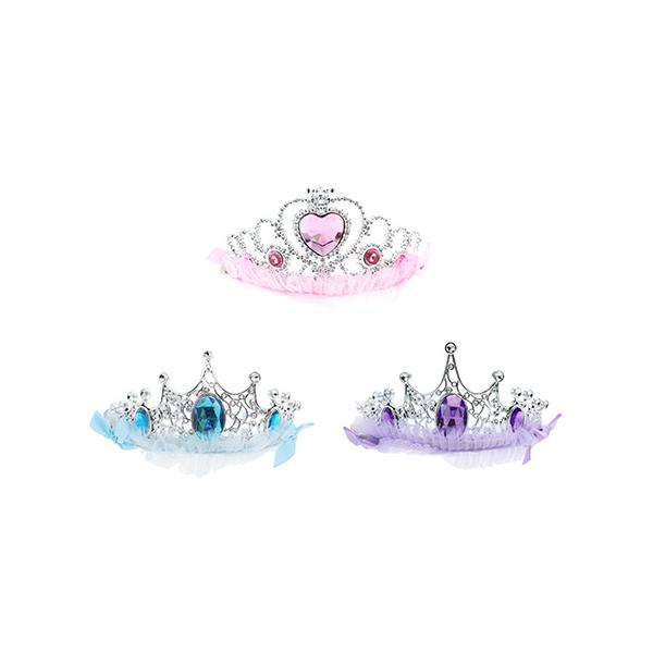 本体サイズ：約H8.2cm×W18.5cm×D14.8cm　つけたらプリンセス、光って主役！フラッシュ点滅夜の縁日やイベントで目立つこと間違いなし！2種（ダイヤモチーフ　ハートモチーフ）×3色アソート※色柄の指定はできません【関連】景品 お...