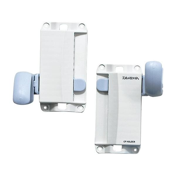 ■クーラー側面にネジで取り付け可能な竿受け■堤防や海釣り公園などの釣りでクーラーにちょっと竿を掛けられる便利アイテム。■竿の角度・向きが調整可能。好みの角度にセットすることができます。■取り付けが簡単な両面テープ＋専用ネジ付き。※両面テープ...