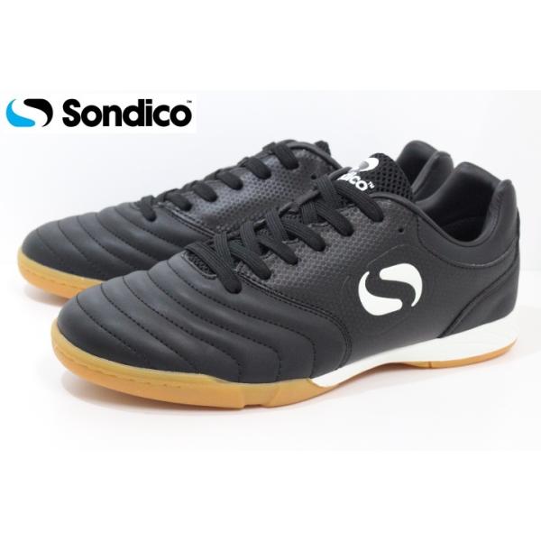 ソンディコ、大人/メンズ用フットサルシューズ。イギリスの伝統あるサッカー専門ブランド・ソンディコのエントリーインドアトレーニングシューズ。「原点」を意味する「ORIGIN」を冠した、日本独自企画モデル。アッパーにはソフトな人工皮革を採用。履...