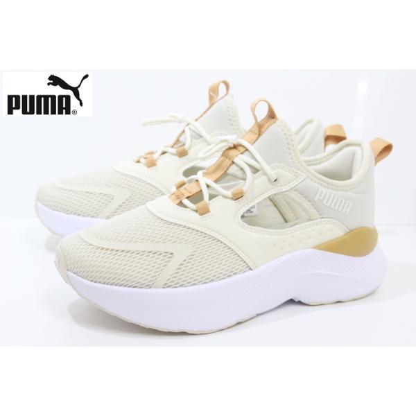 通常のEVA素材と比較して柔らかさが格段にアップしています。クッション性の高い機能素材「SOFTRIDE」をミッドソールに搭載、足を保護しながらも軽い足取りを保ちます。耐久性、柔軟性のあるアウトソールで路面をしっかりとグリップし、疲れを感じ...