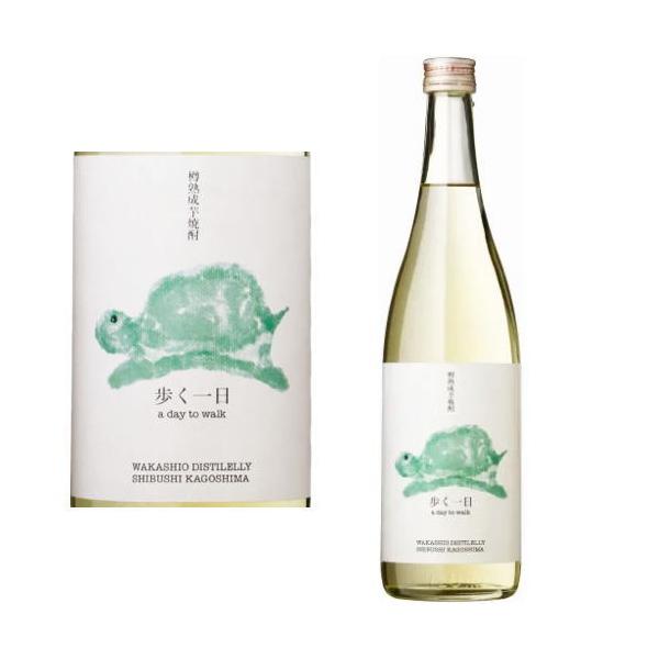 歩く一日 〜a day to walk〜オーク樽熟成の芋焼酎と、シェリー樽熟成の麦焼酎を絶妙なバランスでブレンドさせたハイボール専用の樽熟成焼酎です。バニラのような甘みとナッツを想わせる香ばしさが特徴です。内容量/720mlアルコール分/3...