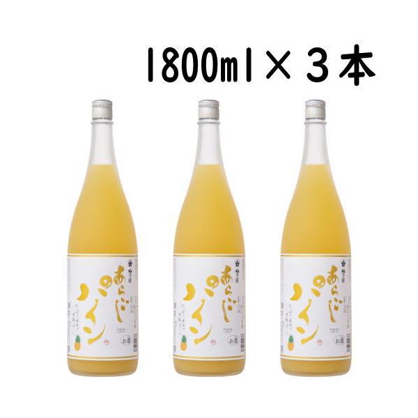 ※北海道・沖縄 送料800円となります。※ご贈答用の場合は化粧箱のご購入をお願い致します。季節限定！梅乃宿 あらごしパイン！南国の太陽を思わせるようなフレッシュ感を持つ、鮮やかなイエローが特徴的なパインのリキュールです。絶妙な甘味酸味のバラ...