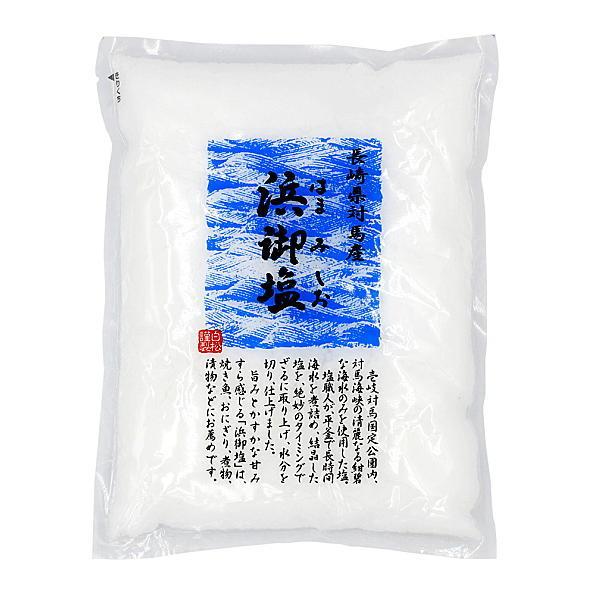 長崎県対馬産浜御塩「はまみしお」は、壱岐対馬国定公園内対馬海流の海水を濃縮結晶化した天然塩です。海水を汲み上げ逆浸透膜濃縮設備で塩分濃度を上げた後、塩職人が平釜で一昼夜煮つめながら塩を結晶化をさせ、絶妙のタイミングで丁寧にざるに取り上げ仕上...