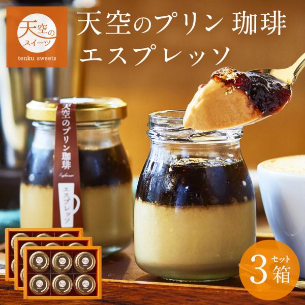 ジャパンバリスタチャンピオンシップ優勝の岡田章宏氏と楽天プリンランキング第１位獲得の天空のプリンとのコラボ商品が通販限定販売！《天空のプリン 珈琲 エスプレッソ》美味しい挽きたてコーヒーの味わいを最後まで感じていただける絶品の珈琲プリンとな...