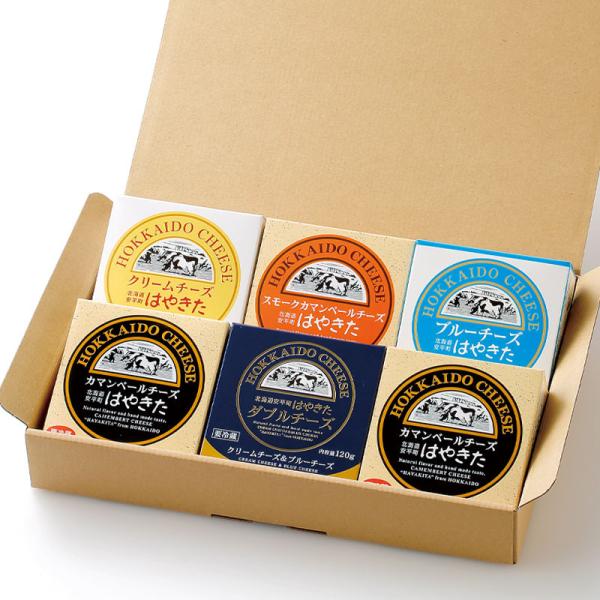 キーワード：夢民舎 人気のチーズセット カマンベールはやきた はやきたダブルチーズ ブルーチーズ商品名：はやきたダブルチーズ 5種6品セット ギフト箱入【はやきた夢民舎】産地：北海道はやきた発送元：プロセスグループ夢民舎特徴：早来町内の牧場...